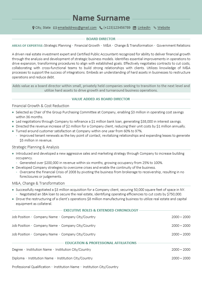 CV Templates - The CV Centre Ireland