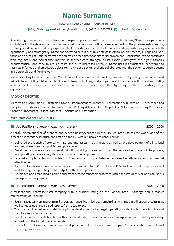 CV Templates - The CV Centre Ireland